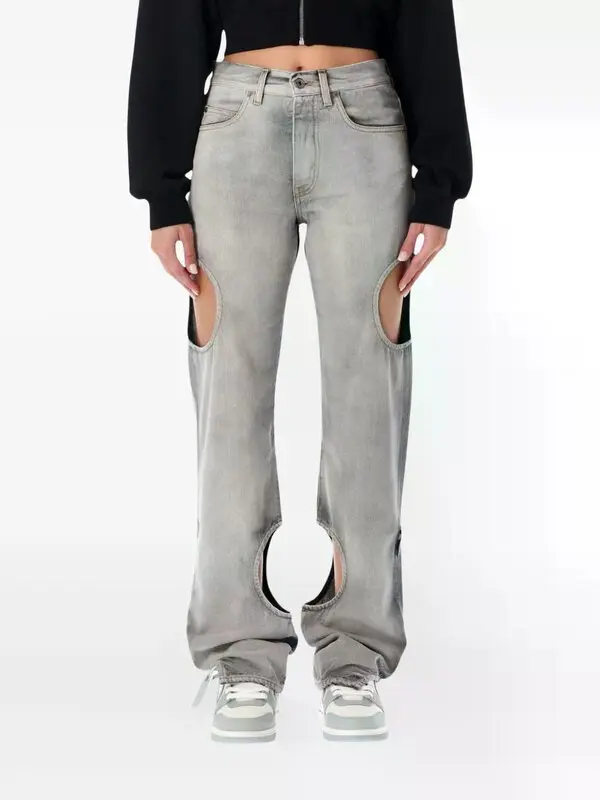 Off-White Meteor Cut-out Jeans