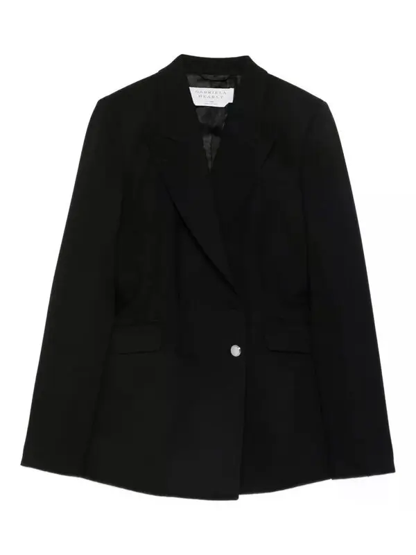 Gabriela Hearst Wool Blazer - Black