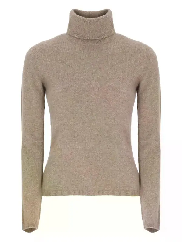 VANISÈ Ribbed-trim Turtleneck Sweater