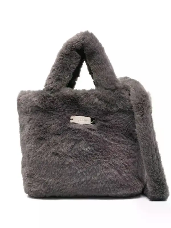 Herno Faux-fur Tote Bag