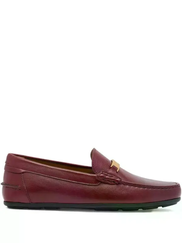 Bally Clay Metal-detail Driver Loafers