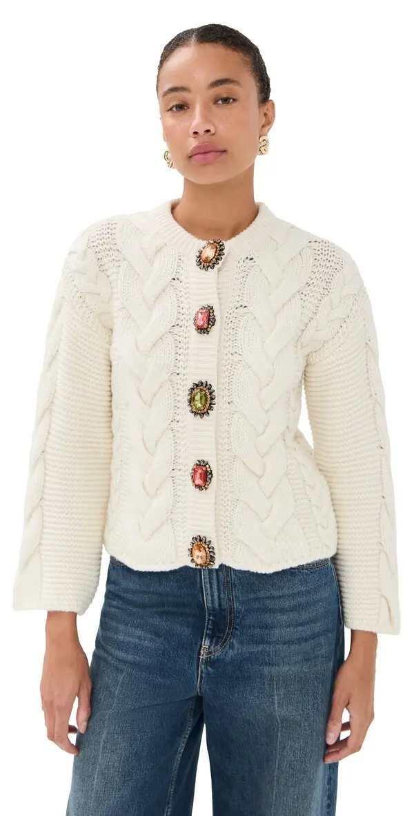 La DoubleJ Portrait Cardigan - Solid