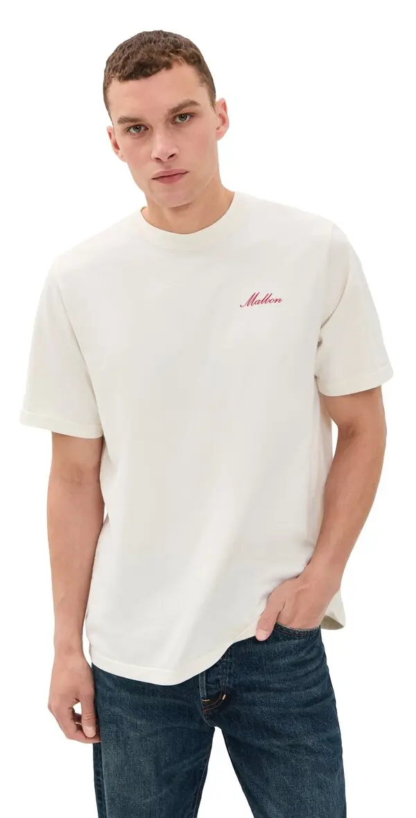 MALBON Bermuda Members Tee - Canvas