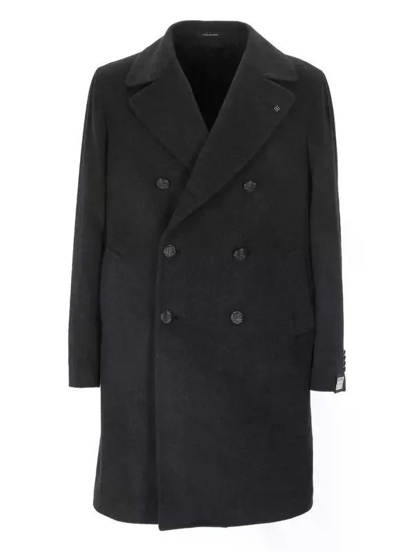 Tagliatore Double-breasted Wool-cashmere Coat