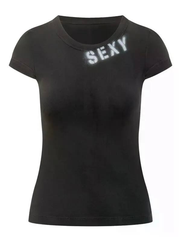 Dsquared2 Ribbed Knit T-shirt