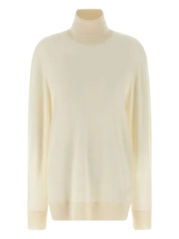 THE ROW Lizzy Cashmere Turtleneck Sweater