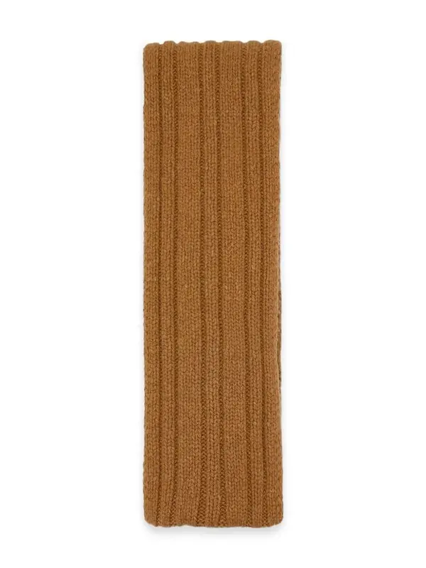THE ROW Amos Wool Scarf - Brown