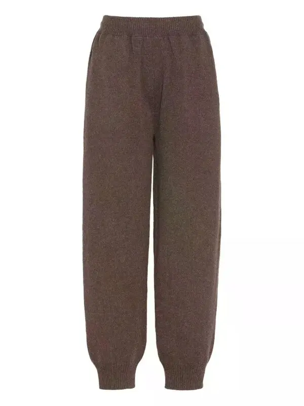 BARRIE Knitted Trousers - Brown