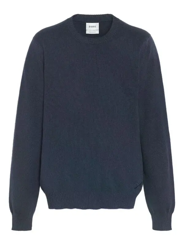 BARRIE Crew-neck Knitted Sweater