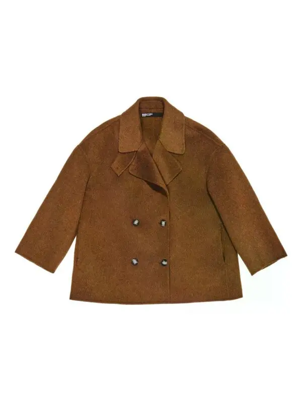 Bimba Y Lola Buttoned Wool Jacket