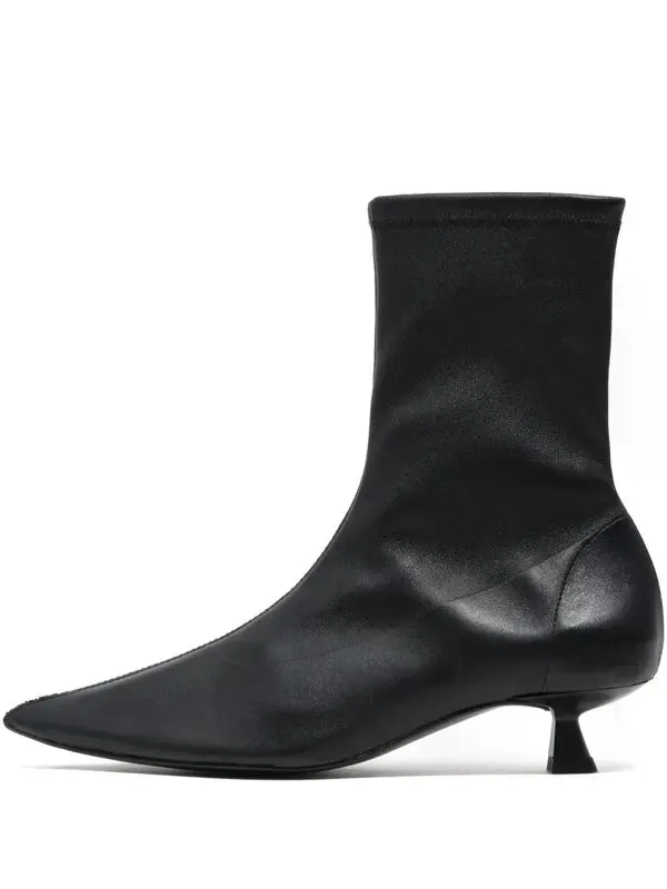Bimba Y Lola 35mm Pointed Leather Boots