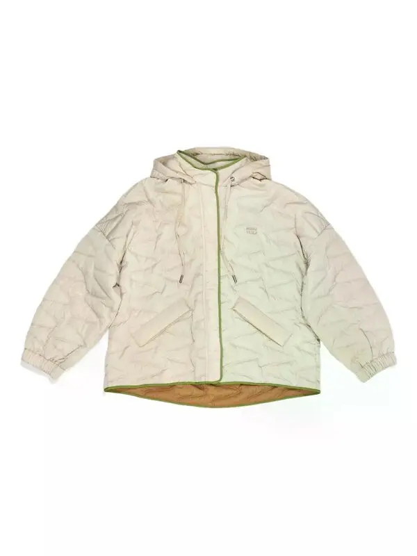 Bimba Y Lola Quilted Hooded Jacket