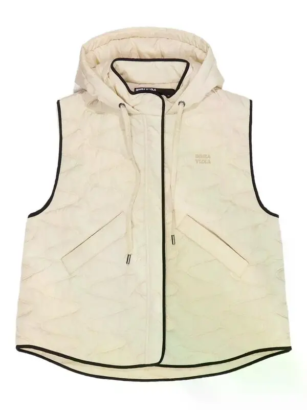 Bimba Y Lola Quilted Hooded Gilet