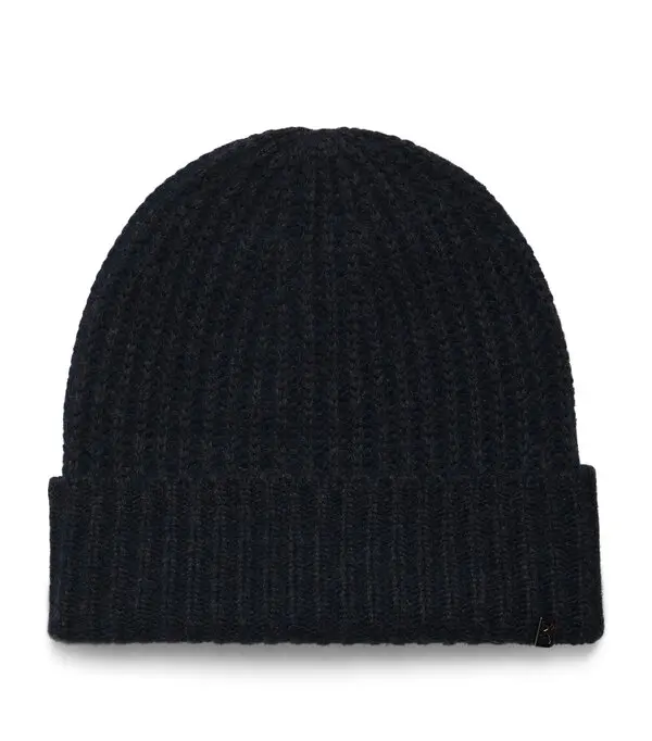 Bogner Wool-cashmere Rex Beanie - Navy