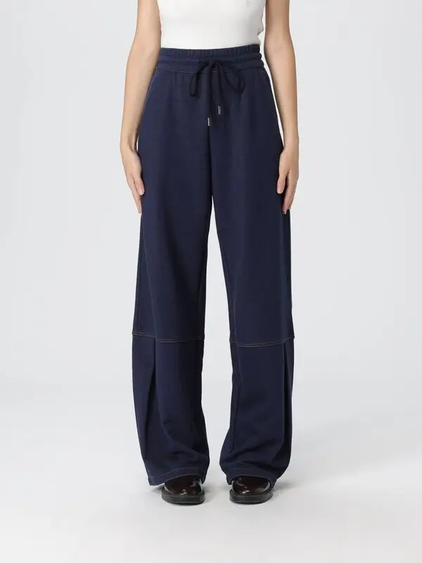 MM MAX MARA Wide Leg Trousers - Blue