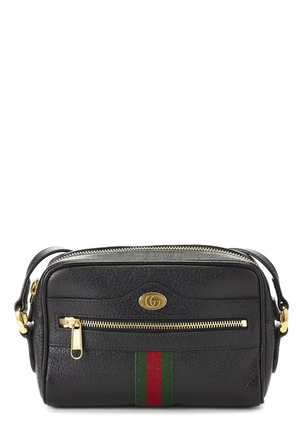 Gucci Leather Web Ophidia Crossbody Mini