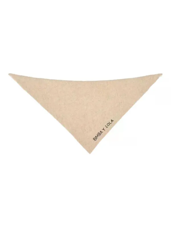 Bimba Y Lola Logo-detail Scarf