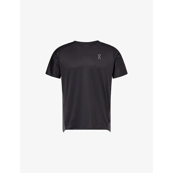 On Performance-t Crewneck Stretch-woven T-shirt - Eclipse