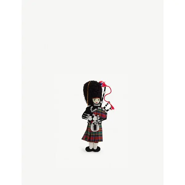 SELFRIDGES EDIT Highland Piper Hanging Ornament 16cm