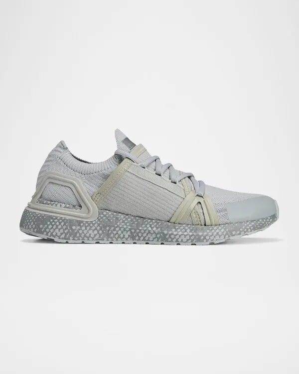 Adidas By Stella McCartney Ultraboost Dna Graphic-sole Trainer Sneakers - Clear Onixwillow Greysilver Met
