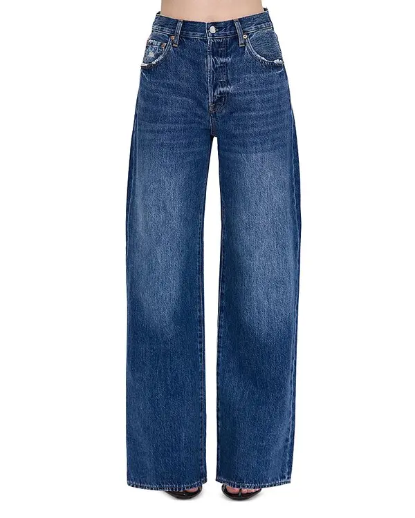PISTOLA High-rise Wide Leg Jeans