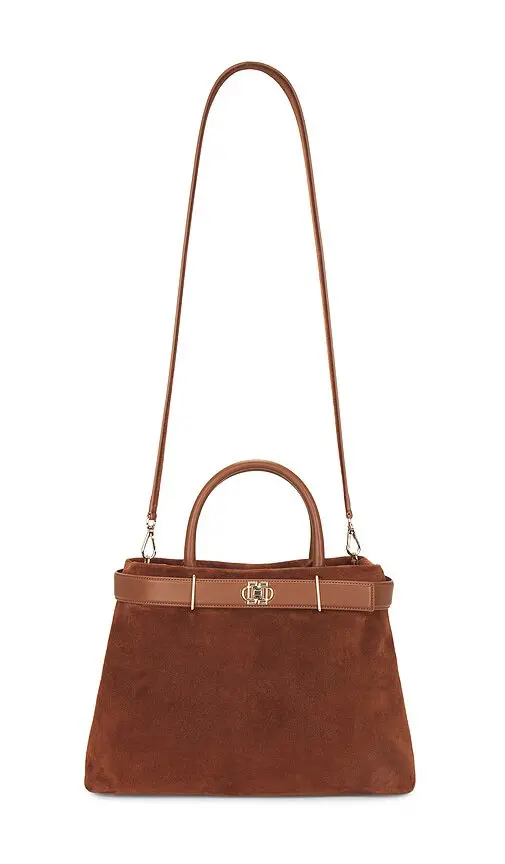 Simkhai Roan Suede Top Handle Tote