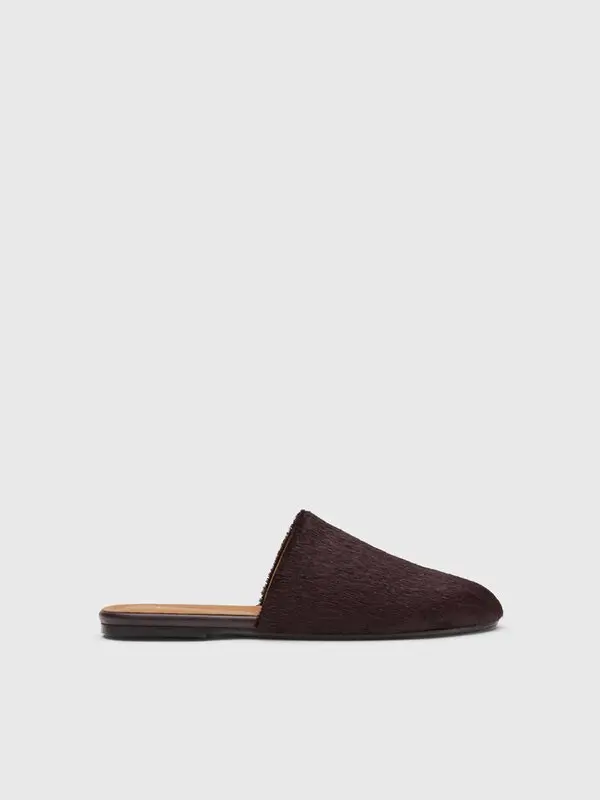 ATP ATELIER Forcola Embossed Pony Slip-ins