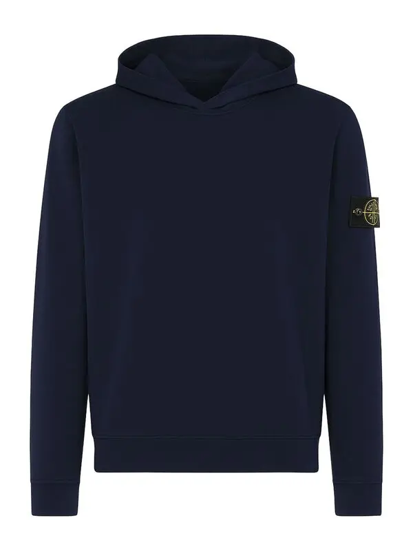 Stone Island Virgin Wool Knit Hoodie