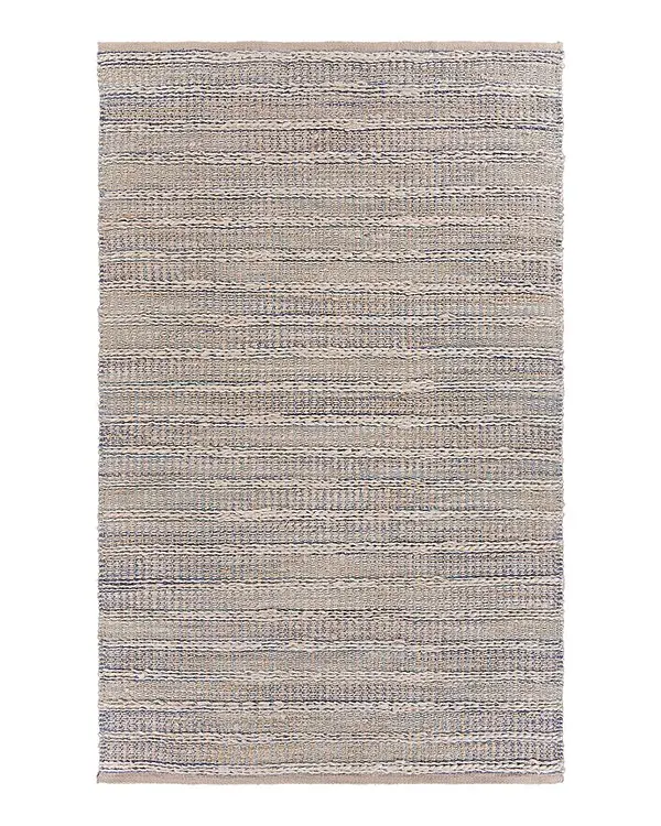 LR HOME Spectre Touch Of Sky Jute Area Rug, 9' X 12