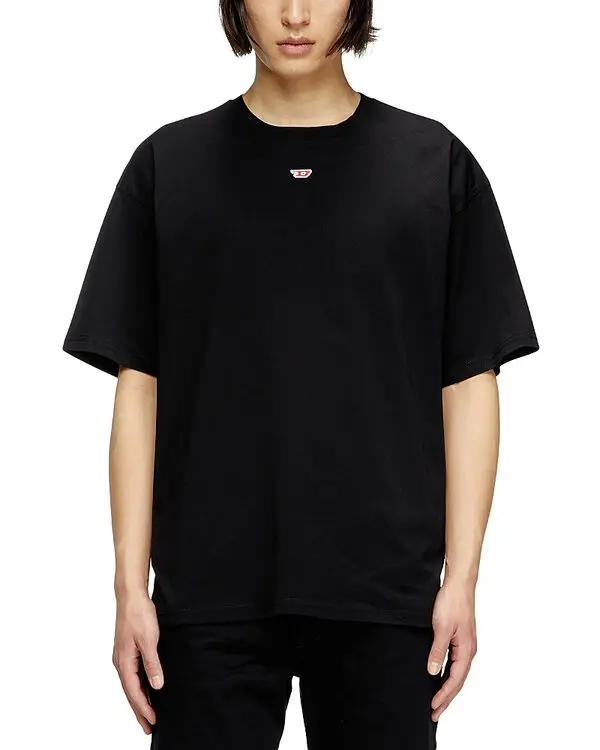 Diesel T-boxt-d Cotton Tee - Deep/black