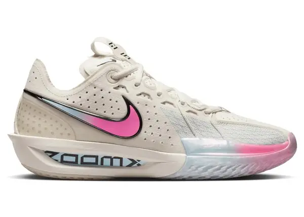 Nike Air Zoom Gt Cut 3 Sneakers - Phantom/cobalt Blue Tint/metallic Platinum