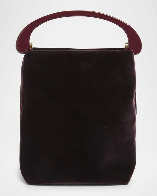 Dries Van Noten Viscose Crossbody Bag - Dkpurp