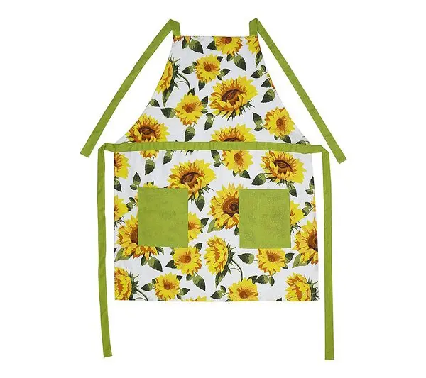 TEMP-TATIONS Seasonal 35'x28' Printed Apron With Pockets