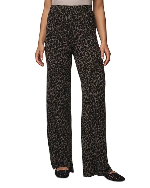 Splendid Leopard Sweater Knit Pants