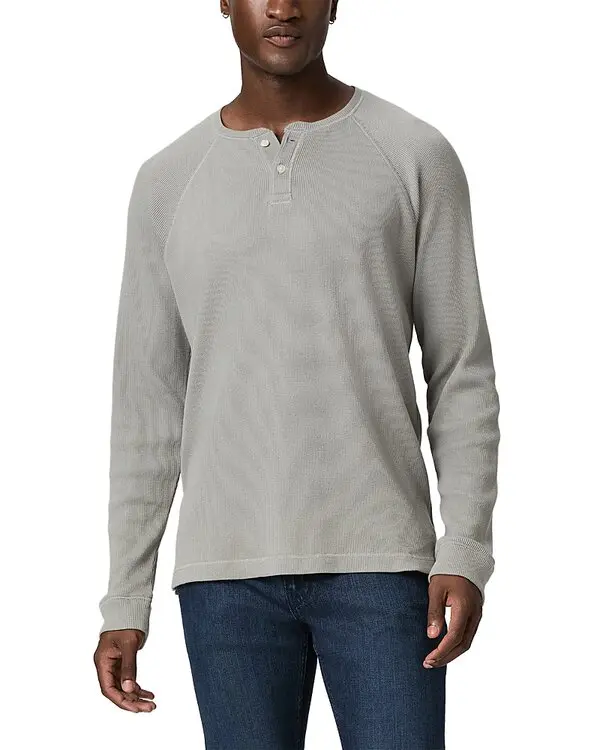 Paige Abaroa Slim Fit Henley - Rhino
