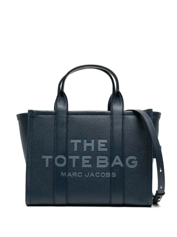 Marc Jacobs The Leather Medium Tote Bag - Blue