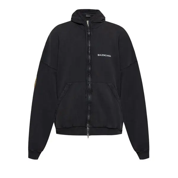 Balenciaga Large Zip-up Hoodie
