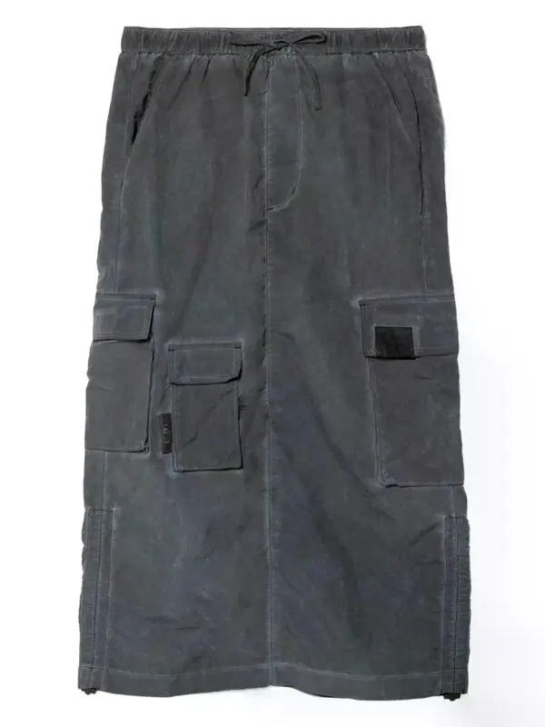 Izzue Logo-patch Skirt