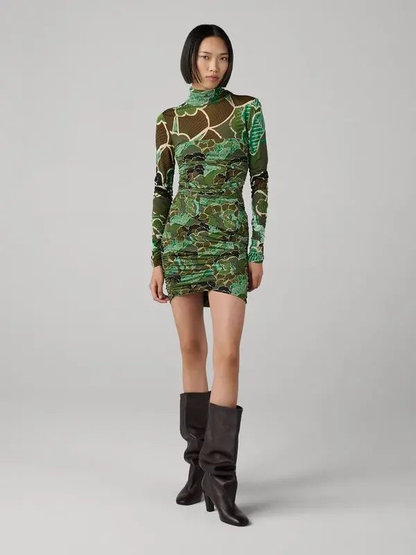 Diane Von Furstenberg Clarabella Mini Dress