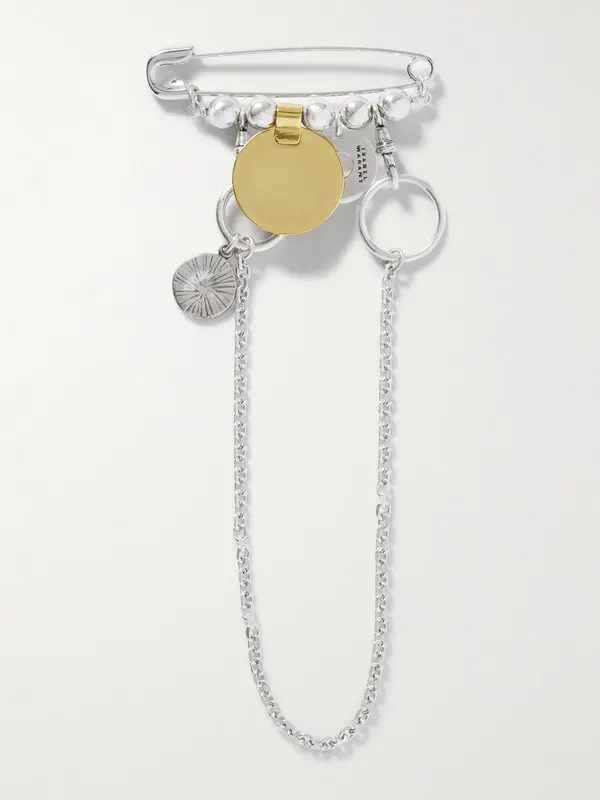 Isabel Marant Bonnie Gold-tone Brooch