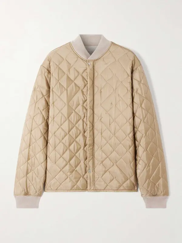 MAISON MARGIELA Reversible Quilted Jacket - Beige