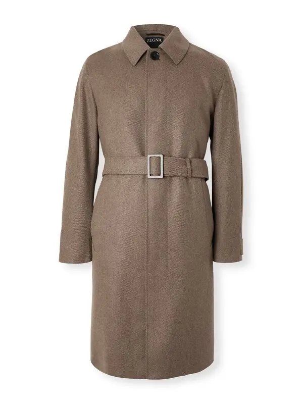 Zegna Oasi Cashmere Belted Car Coat