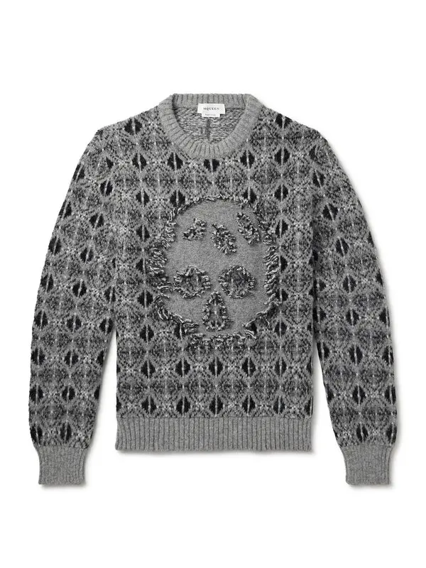 Alexander McQueen Fair Isle Knitted Sweater