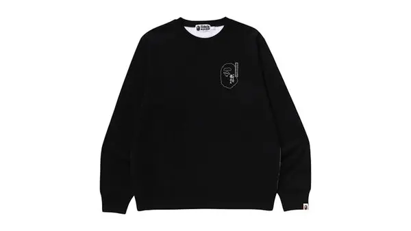 BAPE X Ukiyoe Ii Crewneck Sweatshirt - Black