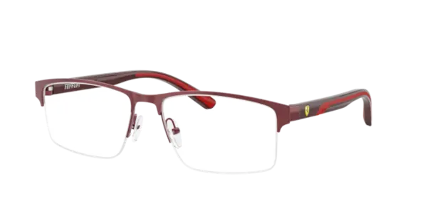 SCUDERIA FERRARI Fz7015 Eyeglasses - Red Bordeaux