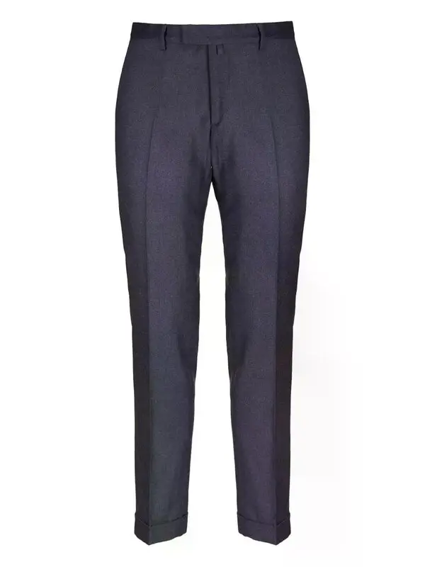 BRIGLIA 1949 Cuffed Trousers - Grey