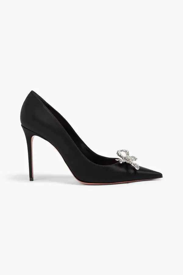 Amina Muaddi Rosie Crystal-embellished Pumps