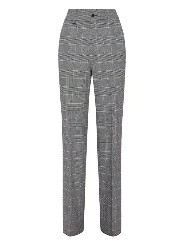 Philipp Plein Prince Of Wales-pattern Trousers