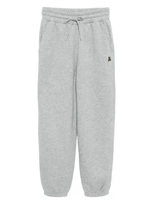 Izzue Bear-embroidered Trousers