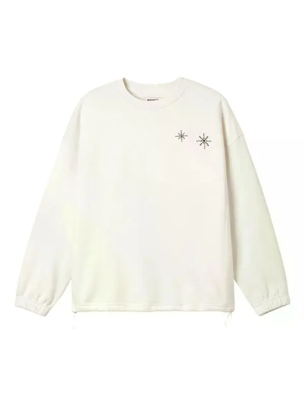 MUSIUM DIV. Embellished Long-sleeve Top